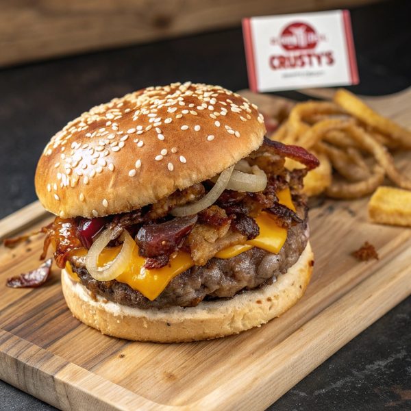 Beef Bacon - Crustys burgers